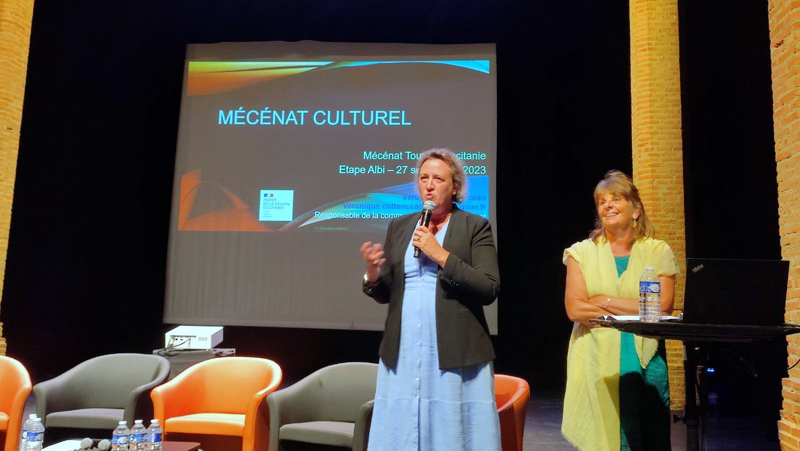 Retour sur l'étape Albigeoise du mécénat tour en Occitanie