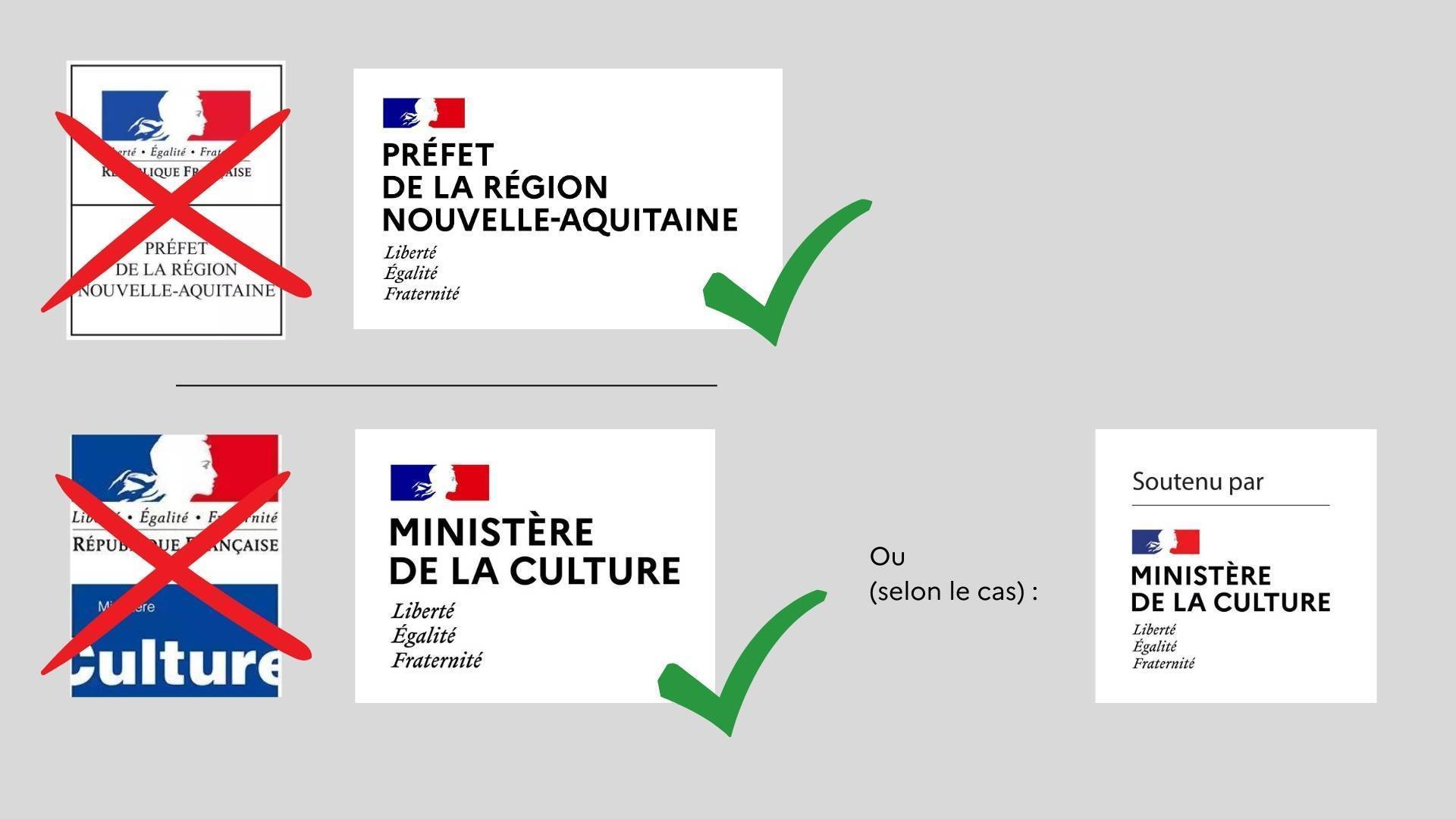 Comment mentionner l'aide de la DRAC Nouvelle-Aquitaine sur vos ...