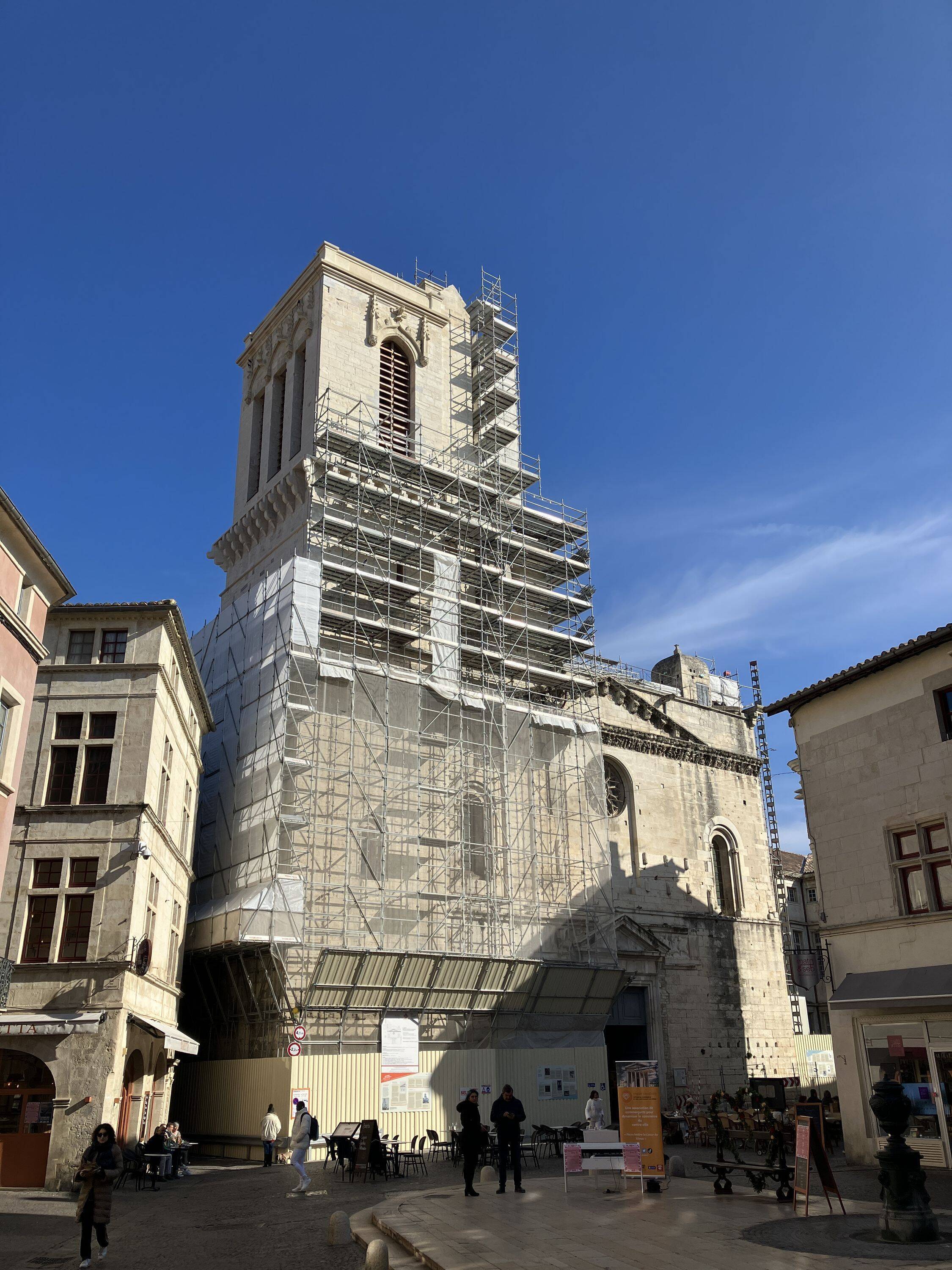 Travaux de restauration de la cathédrale Notre-Dame-et-Saint-Castor à ...