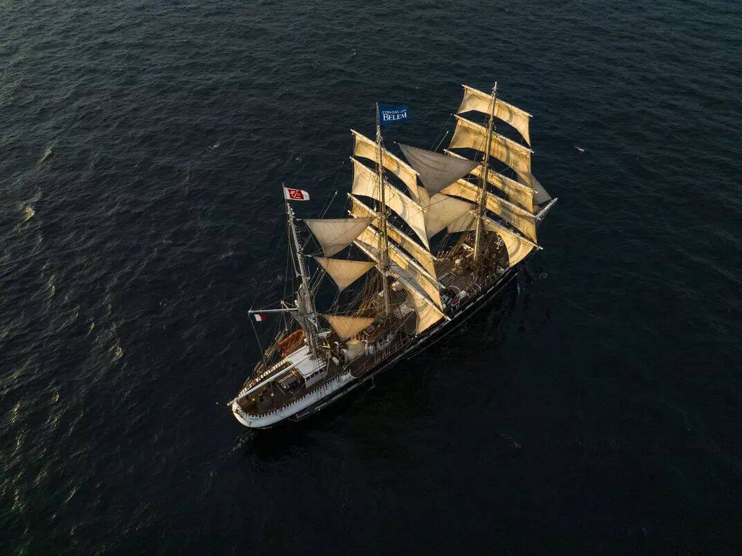 Nantes : le Belem, navire classé monument historique, restauré pour la ...