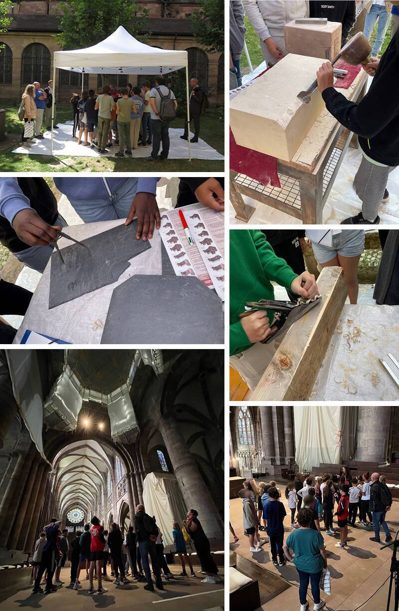 Levez les yeux ! : sensibilisation du jeune public au patrimoine, la ...