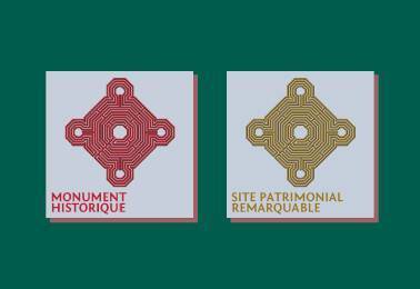 Logotypes Monument historique et Site patrimonial remarquable ...