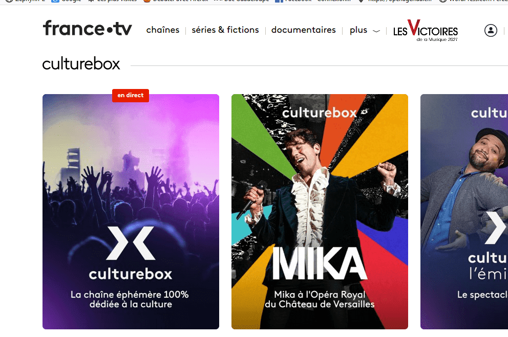 culturebox la chaine culturelle | Ministère de la Culture