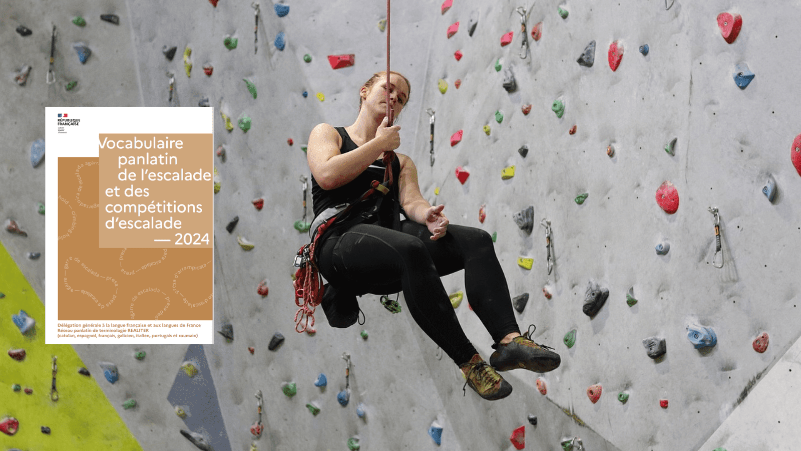 Vocabulaire panlatin de l'escalade | Ministère de la Culture