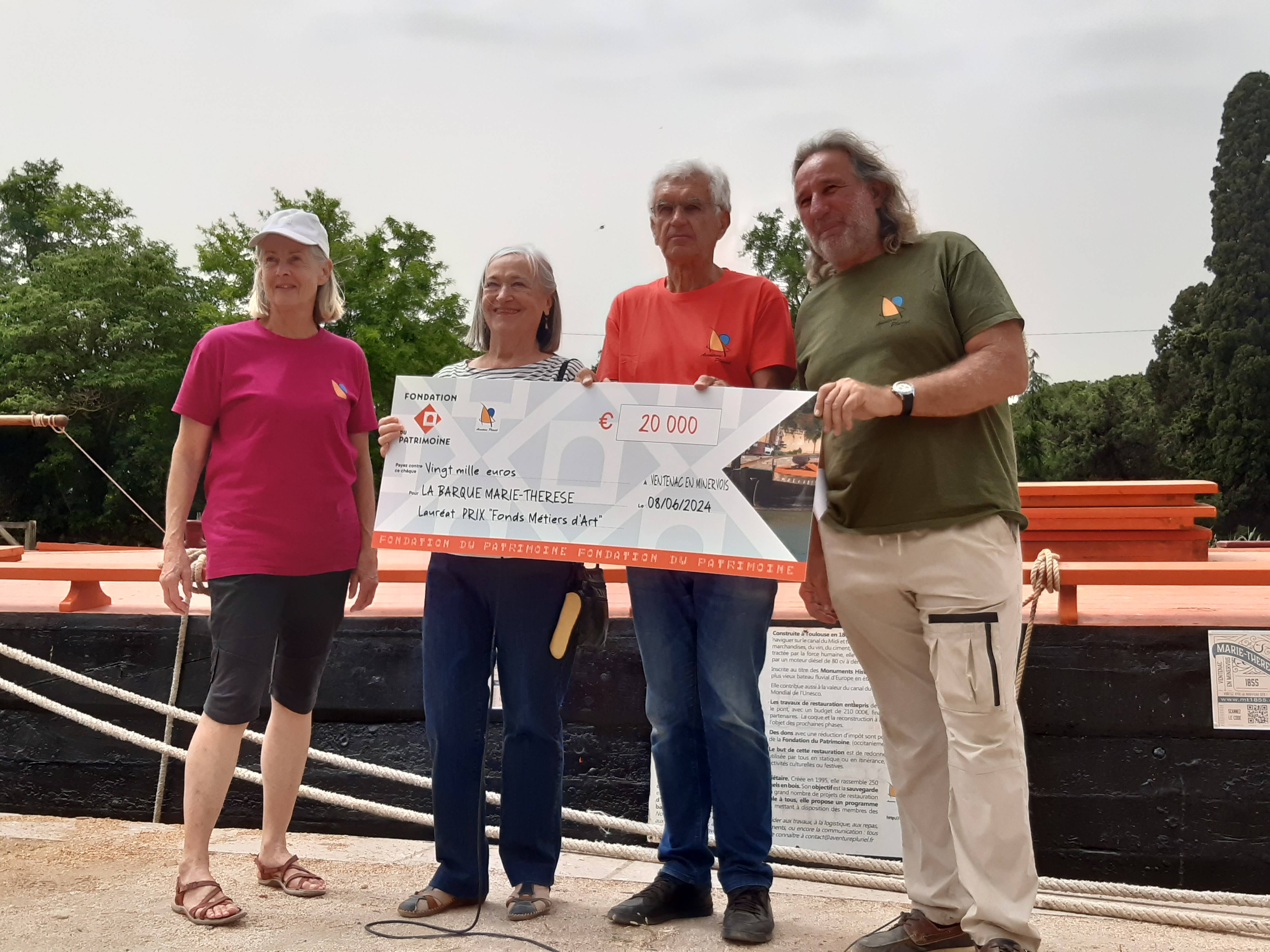 Le retour de la Marie-Thérèse sur les eaux du canal du Midi | Ministère ...