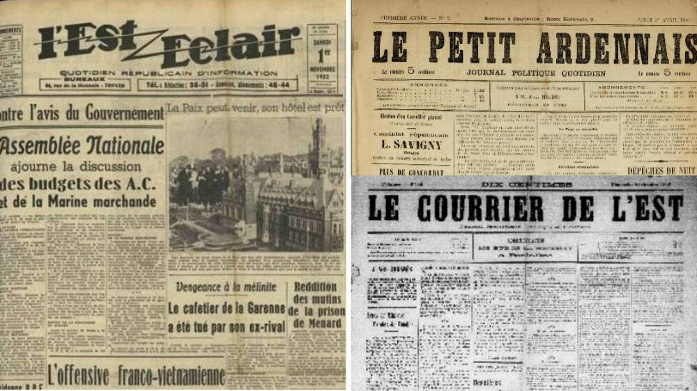 La presse locale ancienne du Grand Est accessible en ligne | Ministère ...