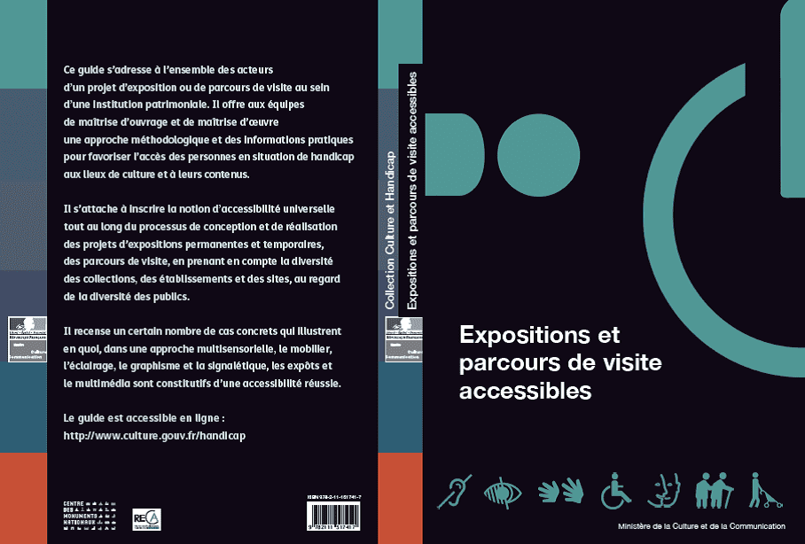 Publication du guide "Expositions et parcours de visite accessibles" | Ministère de la Culture