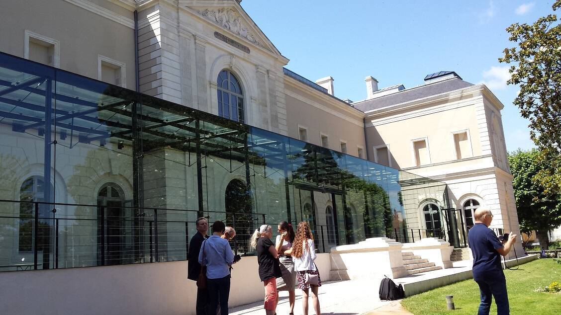 Inauguration de l'édifice du musée Girodet à Montargis (45)